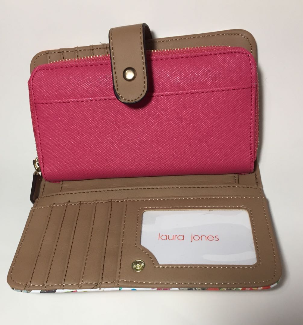 Laura Jones Wallet, Women's Fashion, Bags & Wallets, Wallets & Card ...