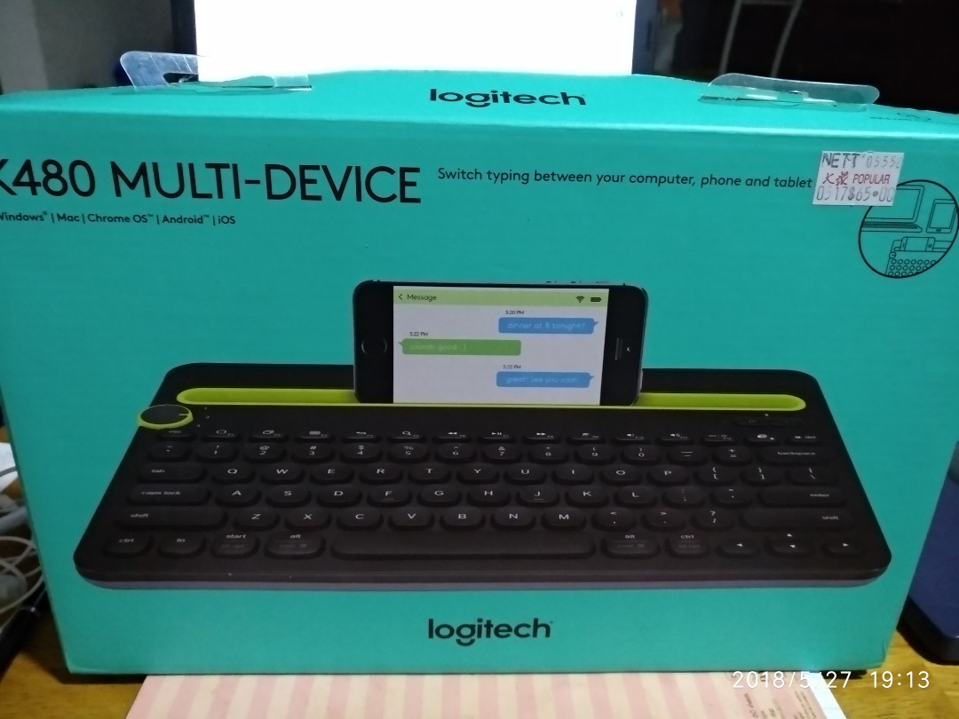 Logitech K480 Bluetooth Keyboard Computers Tech Parts Accessories Computer Keyboard On