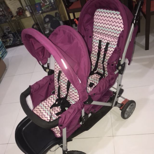 MAMALOVE Double Pram/Stroller, Babies & Kids, Going Out, Strollers on ...