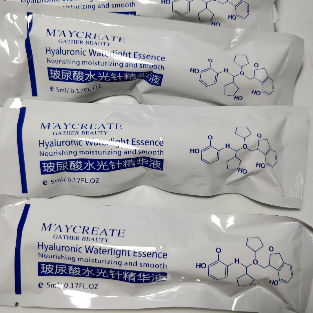 Maycreate Hyaluronic Waterlight essence 5ml nourishing moisturizer ...