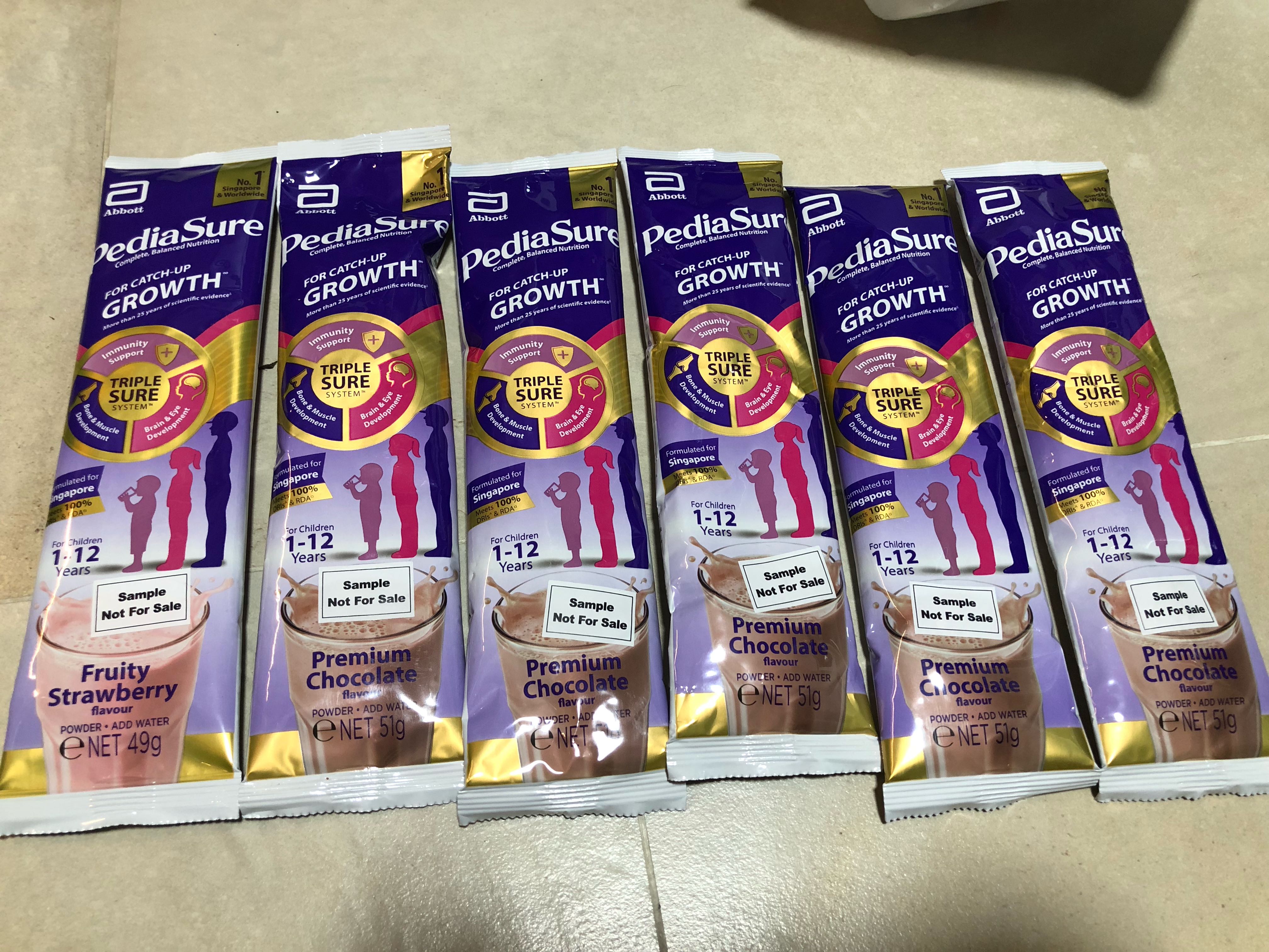 Pediasure Milk Sachet, Babies & Kids, Nursing & Feeding, Breastfeeding ...