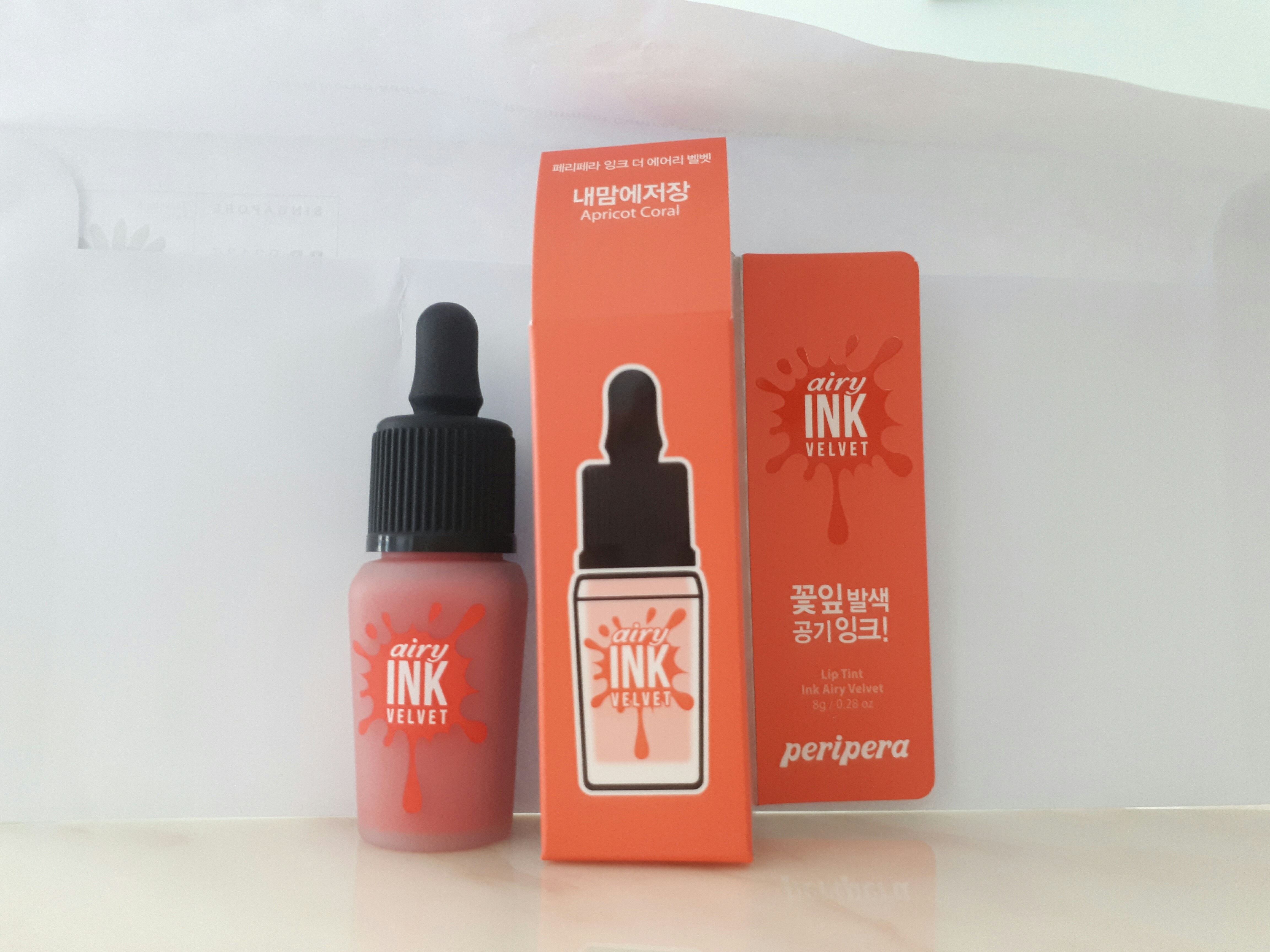 Peripera Airy Ink Velvet #13 Apricot Coral, Beauty & Personal Care ...