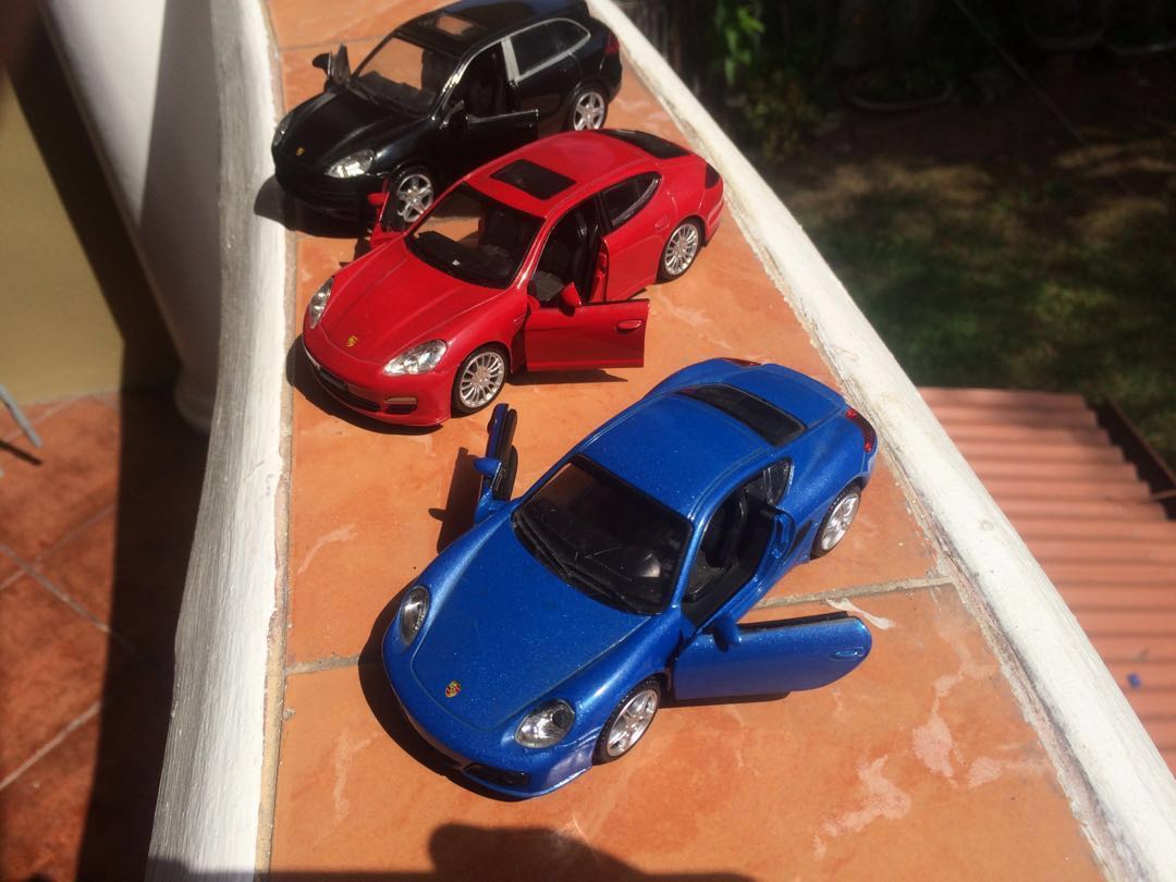 Petron Porsche Die Cast Cars (Blue Car is Sold Already), Hobbies & Toys ...