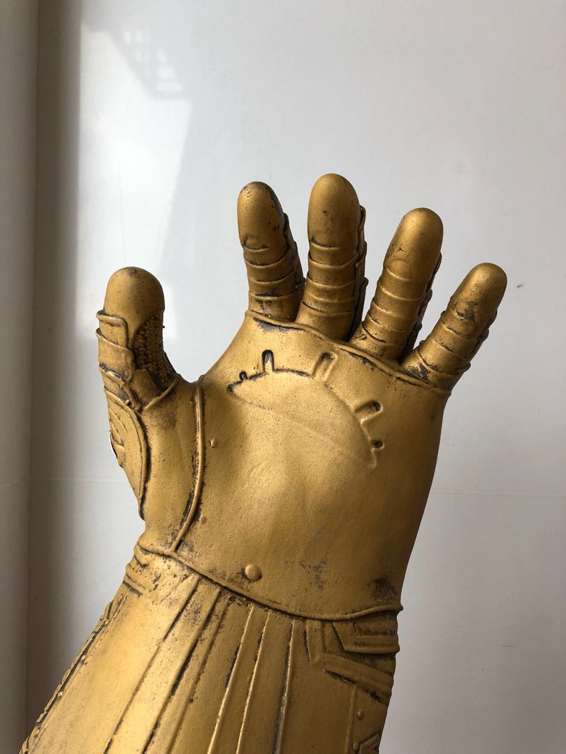 Realistic latex infinity gauntlet avenger, Hobbies & Toys, Toys & Games ...