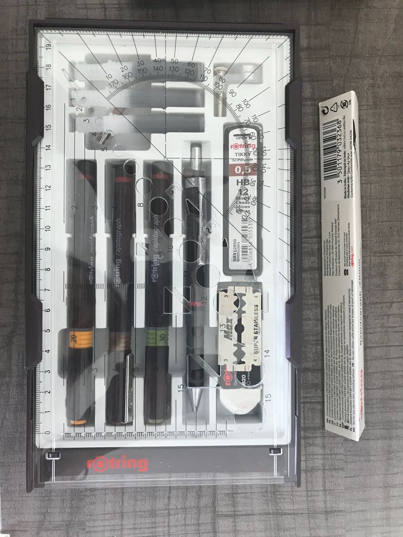 Rotring College Set, Hobbies & Toys, Stationery & Craft, Other ...