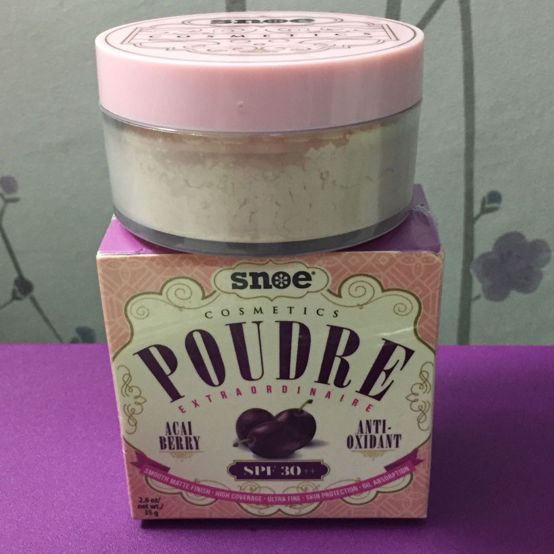 Snoe Poudre Extraordinaire SPF30, Beauty & Personal Care, Face, Face ...