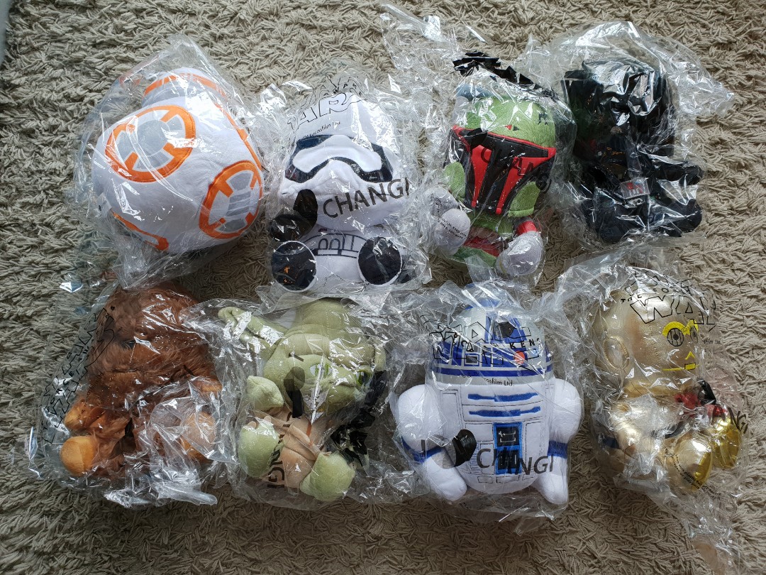 Star Wars (Plushies Set), Hobbies & Toys, Toys & Games on Carousell