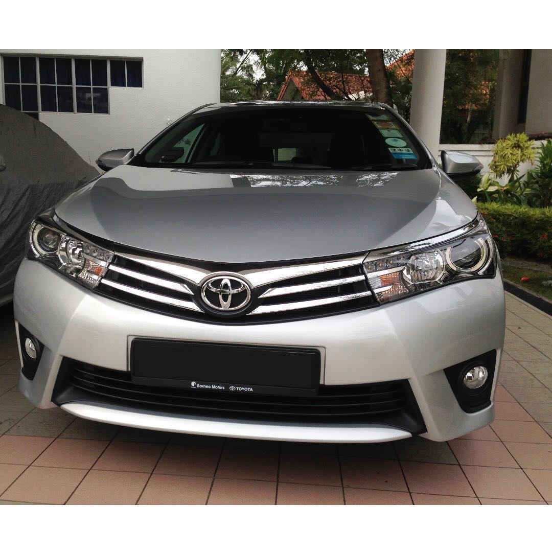 Toyota Altis Original Leather Steering Wheel ZRE171 2014-2016, Car Accessories on Carousell