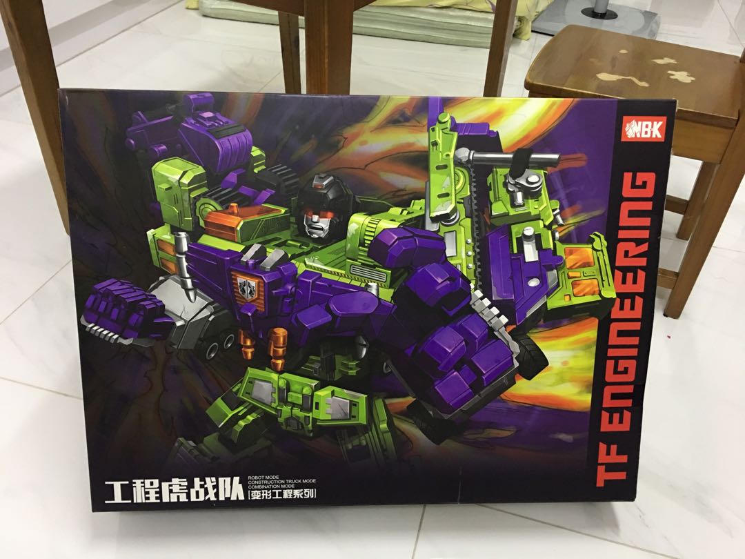 Transformers NBK oversized devi gravity builder engineering custom ...