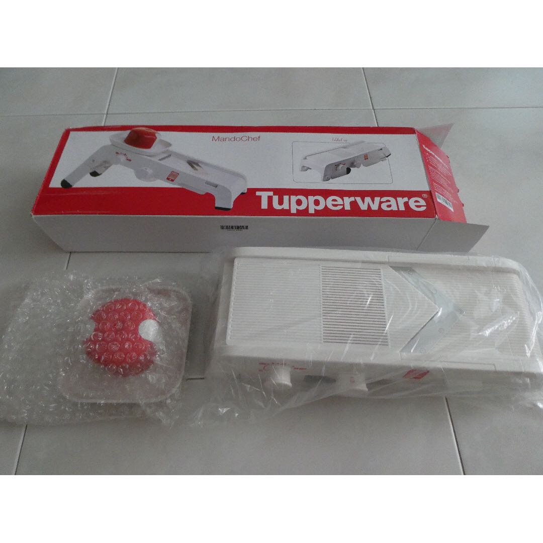 Tupperware MandoChef Complete Box NEW, TV & Home Appliances, Kitchen ...