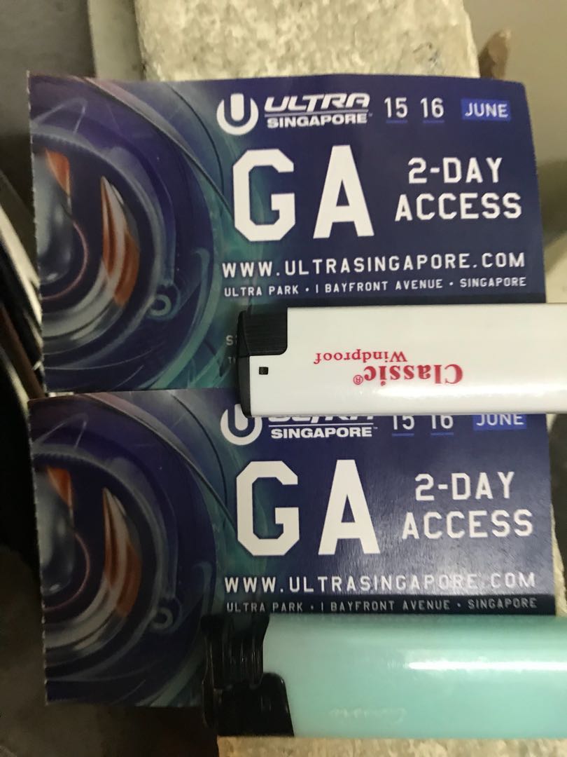 Ultra 2 days ticket, Tickets & Vouchers, Event Tickets on Carousell