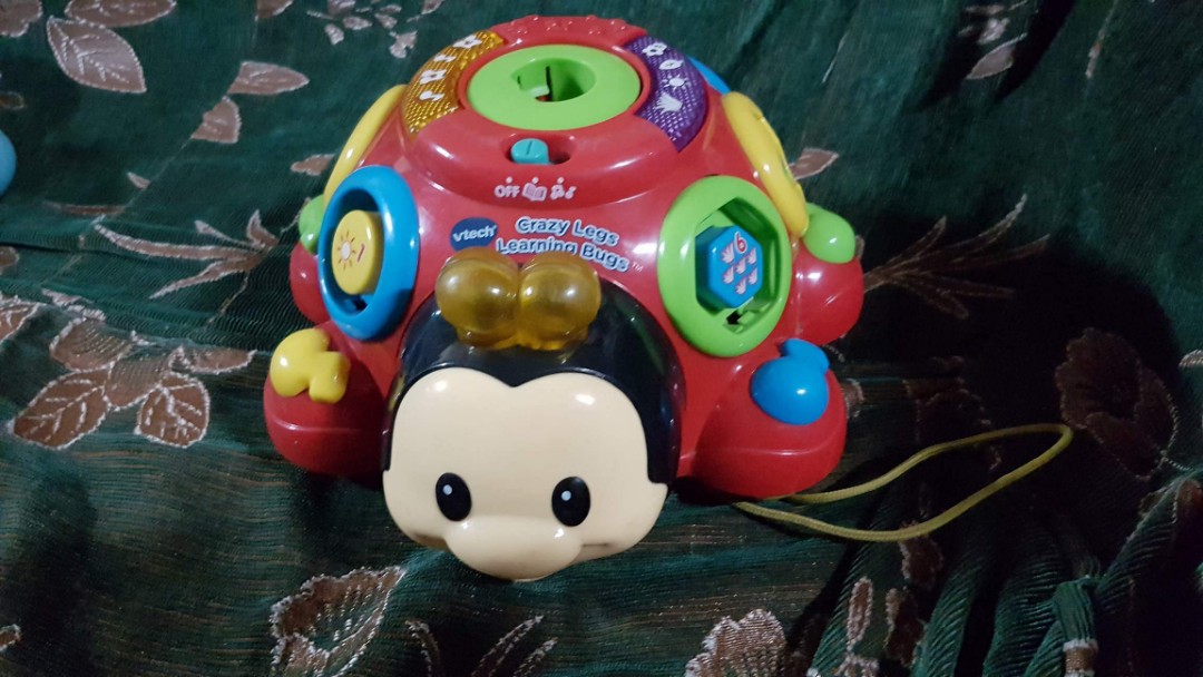 Vtech Crazy Legs Learning Bug (Educational Toy), Babies & Kids, Infant ...