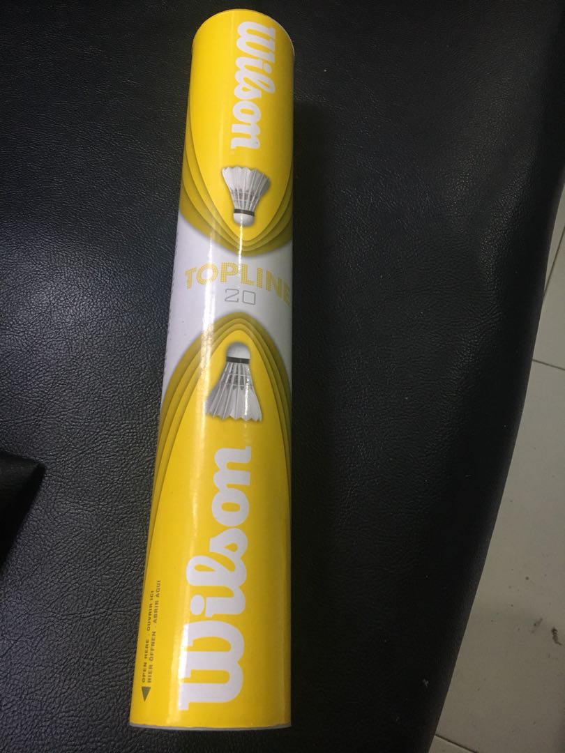 Wilson Badminton Shuttlecock, Hobbies & Toys, Toys & Games on Carousell