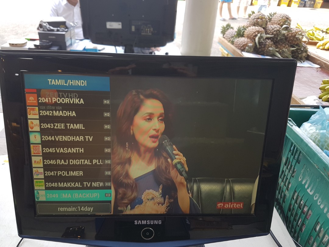 Android Tv Box with Iptv acc. Many Tamil Hindi channel, TV & Home ...