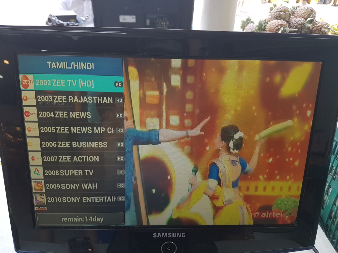 Android Tv Box with Iptv acc. Many Tamil Hindi channel, TV & Home ...