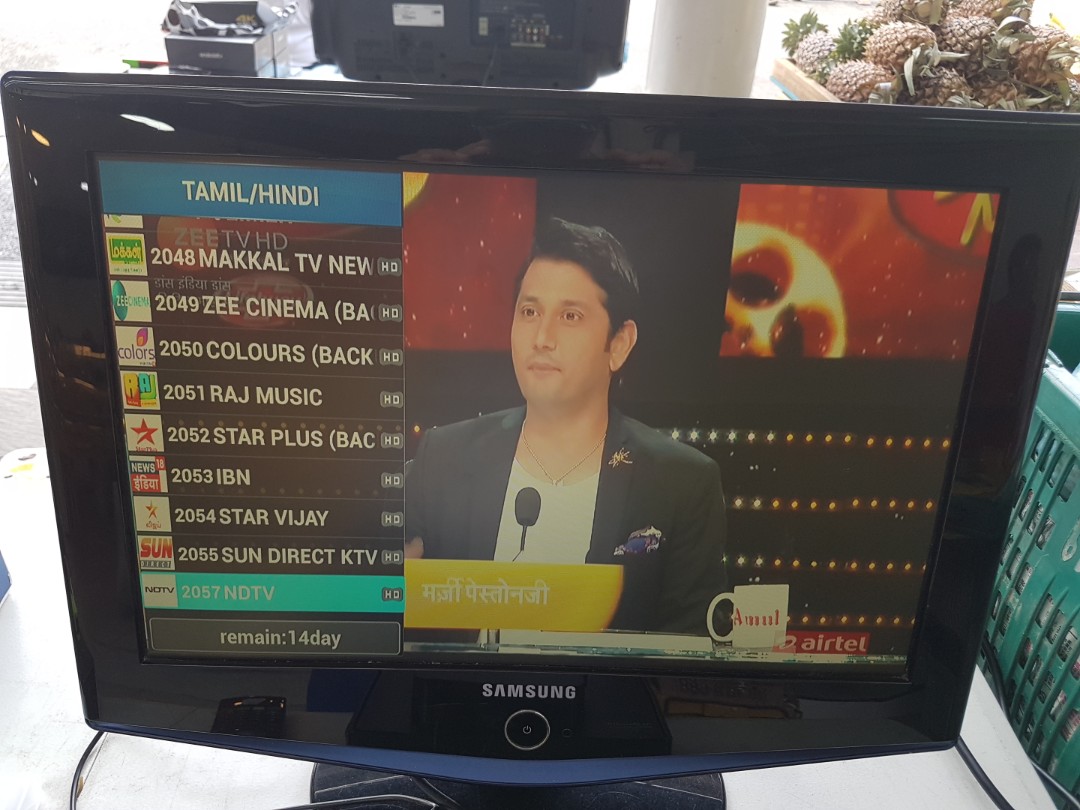 Android Tv Box with Iptv acc. Many Tamil Hindi channel, TV & Home ...