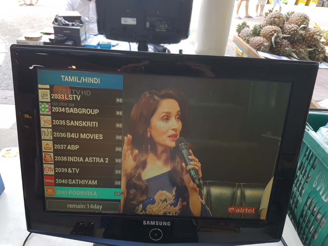 Android Tv Box with Iptv acc. Many Tamil Hindi channel, TV & Home ...