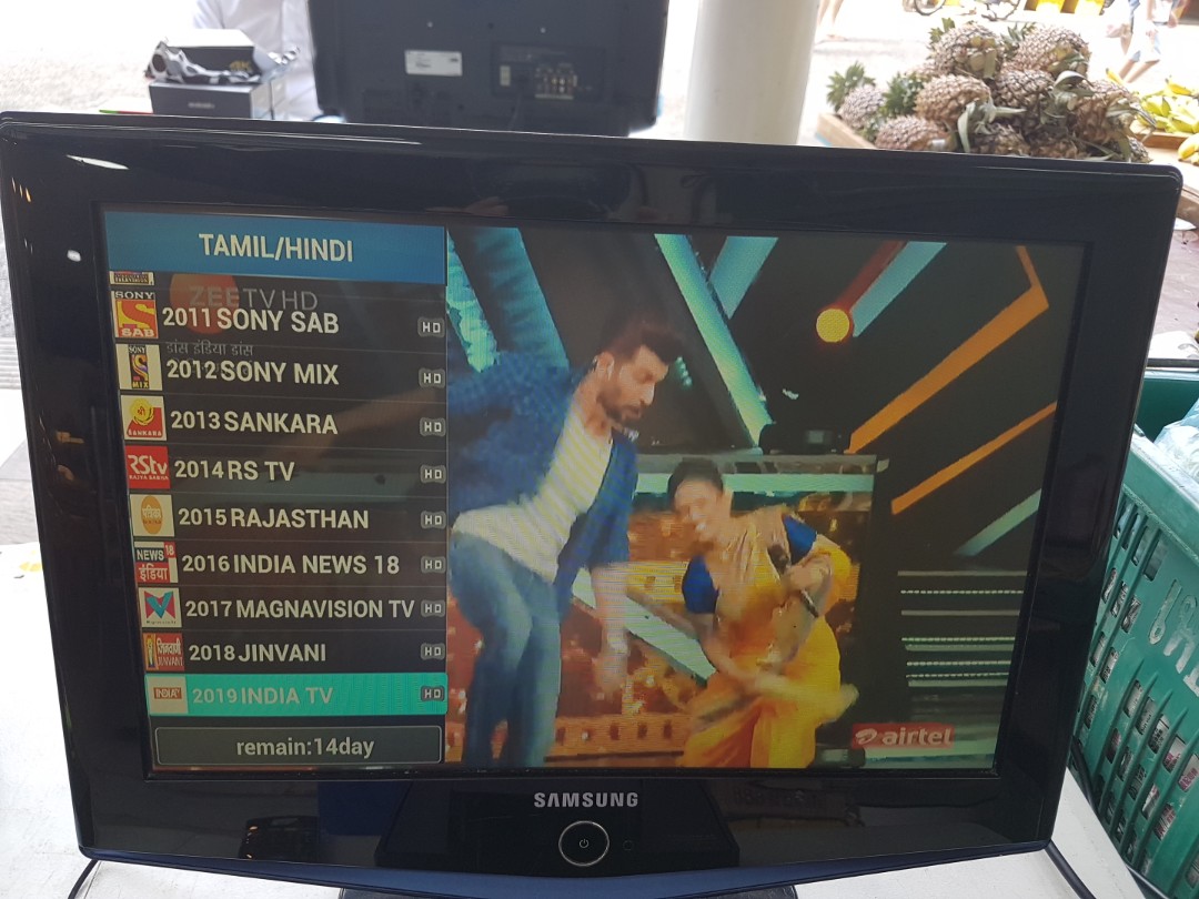 Android Tv Box with Iptv acc. Many Tamil Hindi channel, TV & Home ...