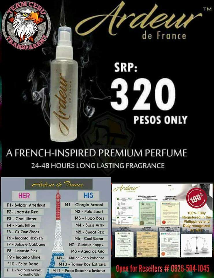 Ardeur Parfum, Beauty & Personal Care, Fragrance & Deodorants on Carousell