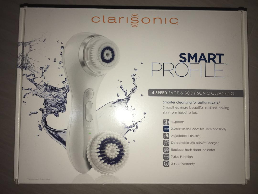 Clarisonic Smart Profile Sonic Cleansing Device (4 speed), Health ...