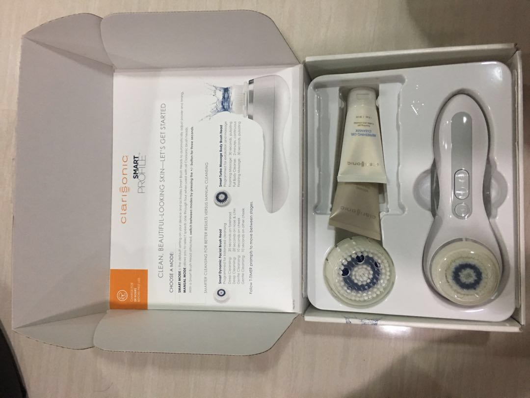 Clarisonic Smart Profile Sonic Cleansing Device (4 speed), Health ...