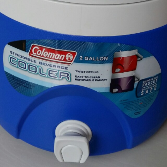 Coleman 2 gallon Water dispenser / stackable beverage cooler, TV & Home ...