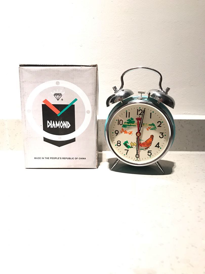 Diamond alarm clock chicken, Hobbies & Toys, Memorabilia & Collectibles, Religious Items on ...