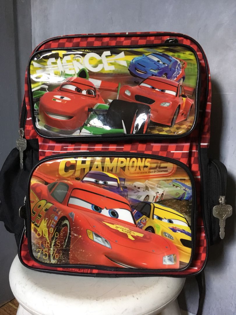 Disney Cars Backpack, Babies & Kids, Going Out, Diaper Bags & Wetbags ...