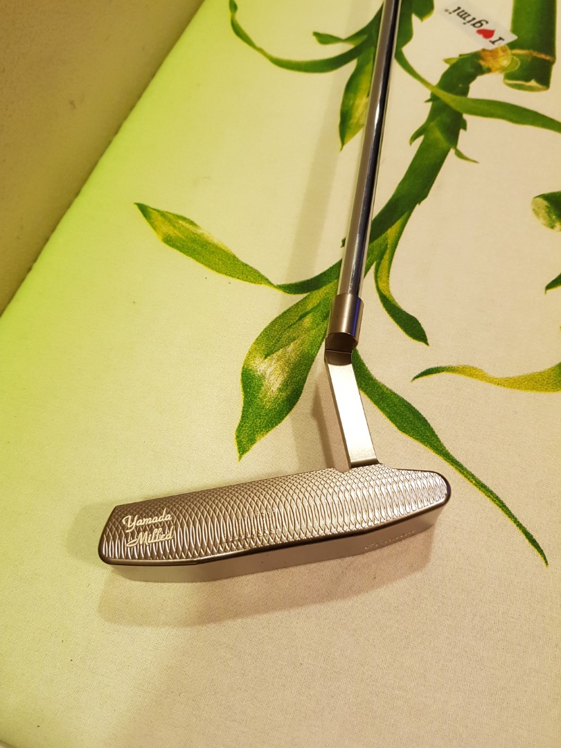 Rare in Singapore.. Milled Face Yamada premium Japanese Golf putter ...