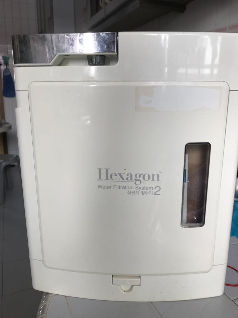 Hexagon water filtration system 2, TV & Home Appliances, Kitchen ...