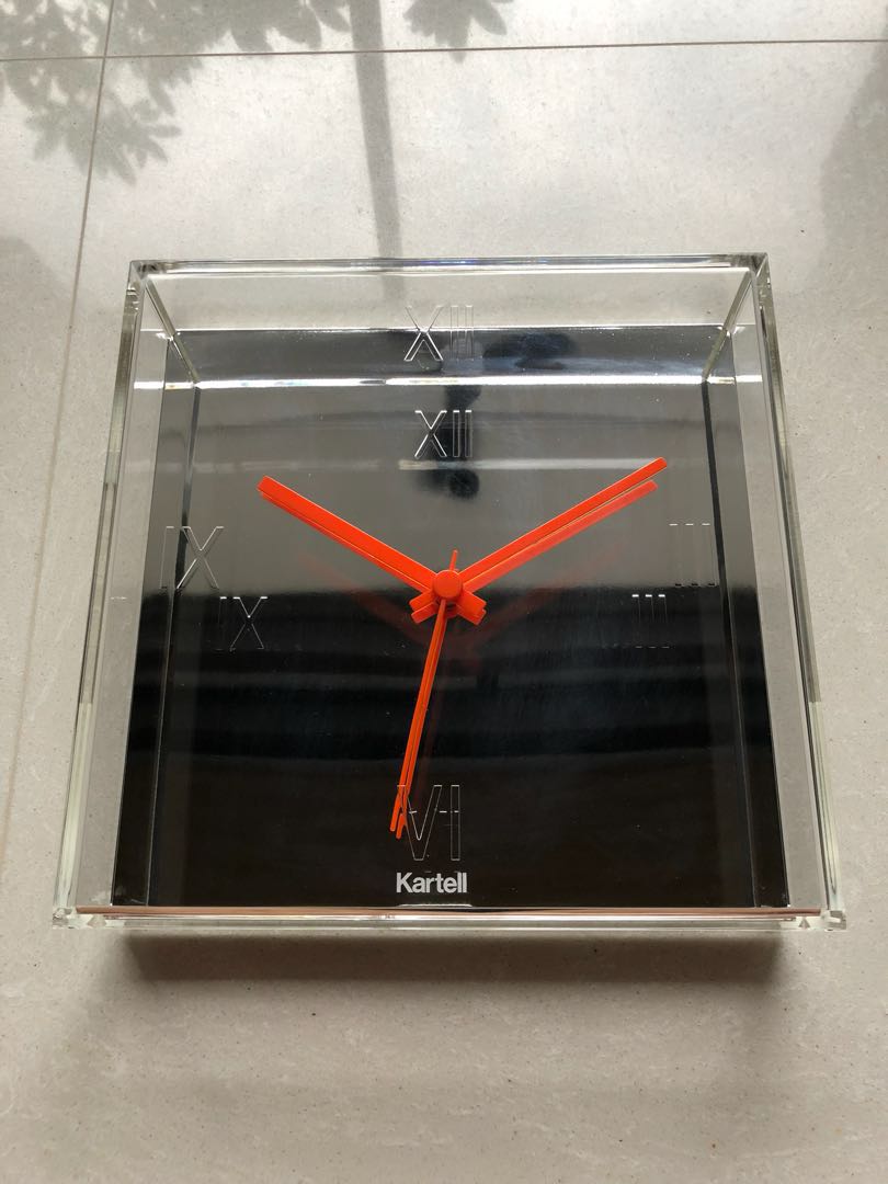 Kartell Tic & Tac clock by Philippe Starck, Furniture & Home Living ...