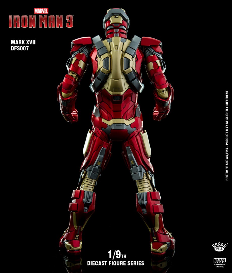 King Arts DFS007 Iron Man Mark 17 Heartbreaker, Hobbies & Toys, Toys ...
