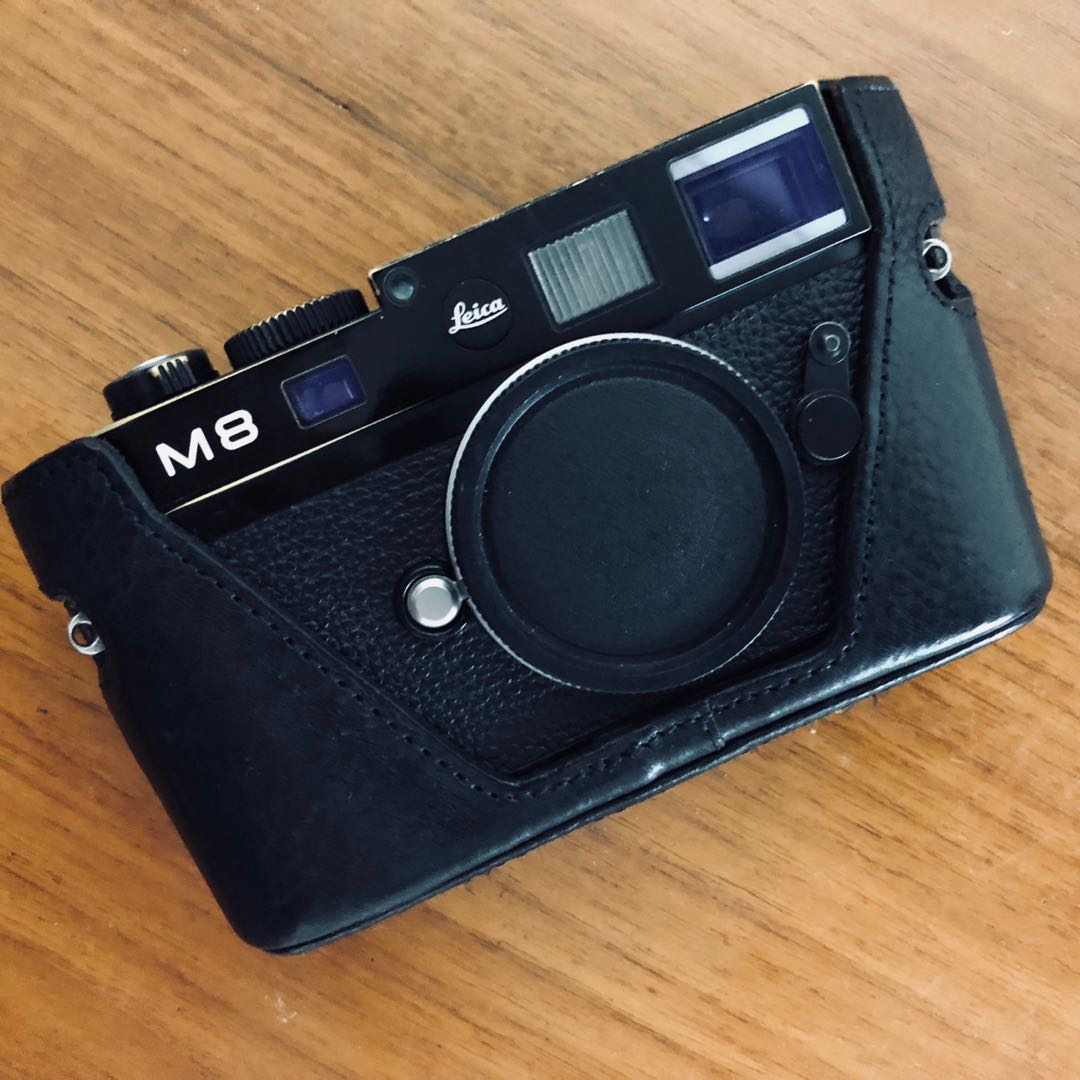 Leica M8.2 black paint, Photography, Cameras on Carousell