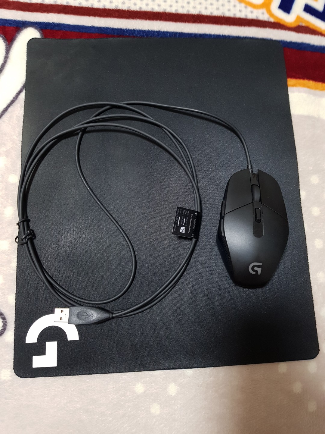 Logitech G302 + G240, Computers & Tech, Parts & Accessories, Mouse ...