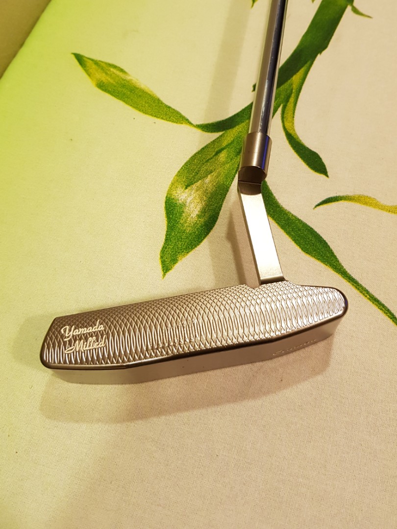 Rare in Singapore.. Milled Face Yamada premium Japanese Golf putter ...