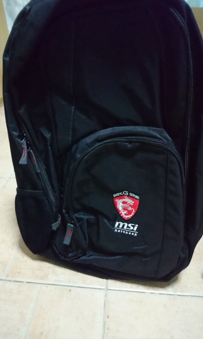 MSI Laptop Bag 15.6, Computers & Tech, Parts & Accessories, Computer ...