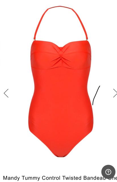 Orange One Piece Swimsuit, Women's Fashion, Swimwear, Bikinis ...