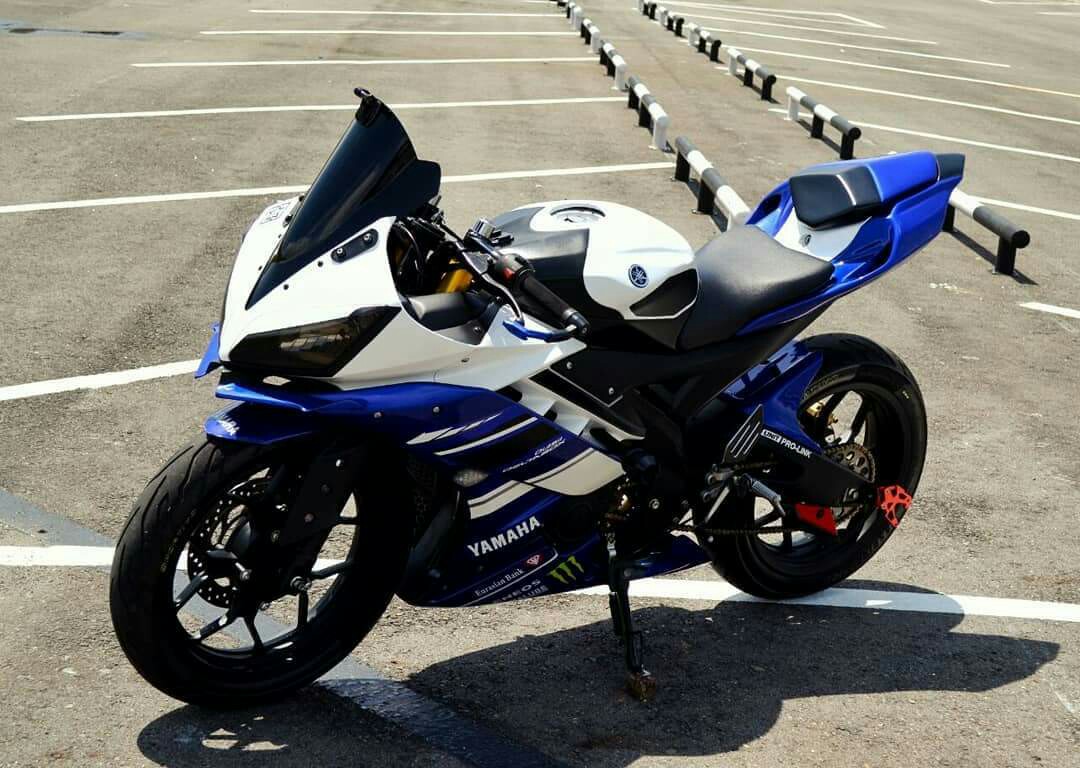 [R15 V2] Rear Fairing (Tail) Model New R6 2017 For Yamaha R15 V2 ...