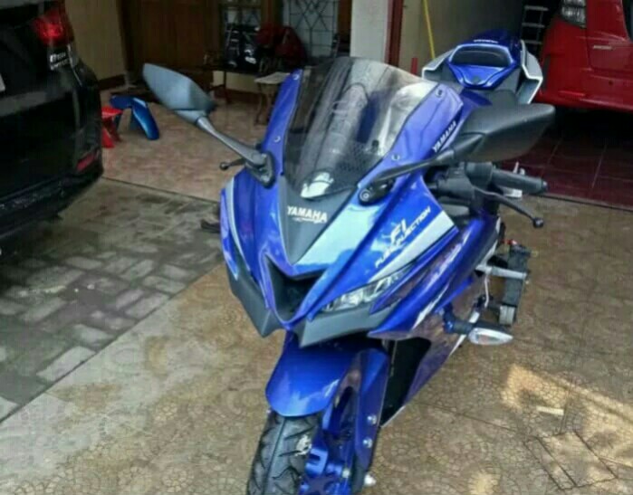 [R15 V3] Mask For Yamaha R15 V3, Motorcycles, Motorcycle Accessories on ...