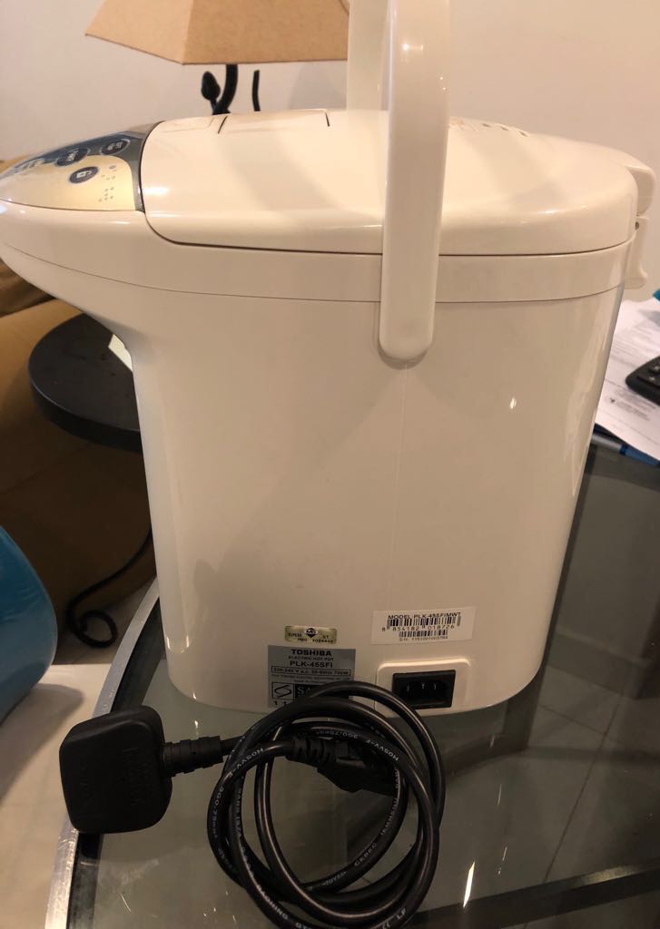 Toshiba Electric Thermal Pot 4.5L, TV & Home Appliances, Kitchen ...