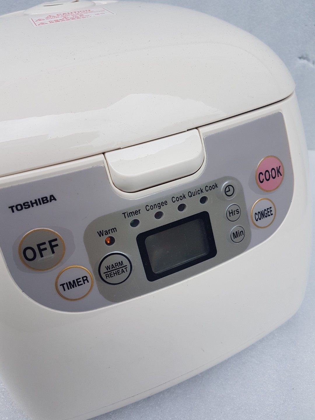Toshiba Micro-Com Rice Cooker 5.5 Cups, TV & Home Appliances, Kitchen ...
