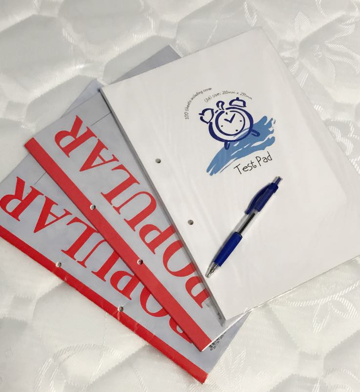 A4 Lecture / Test Pad, Books & Stationery, Stationery on Carousell