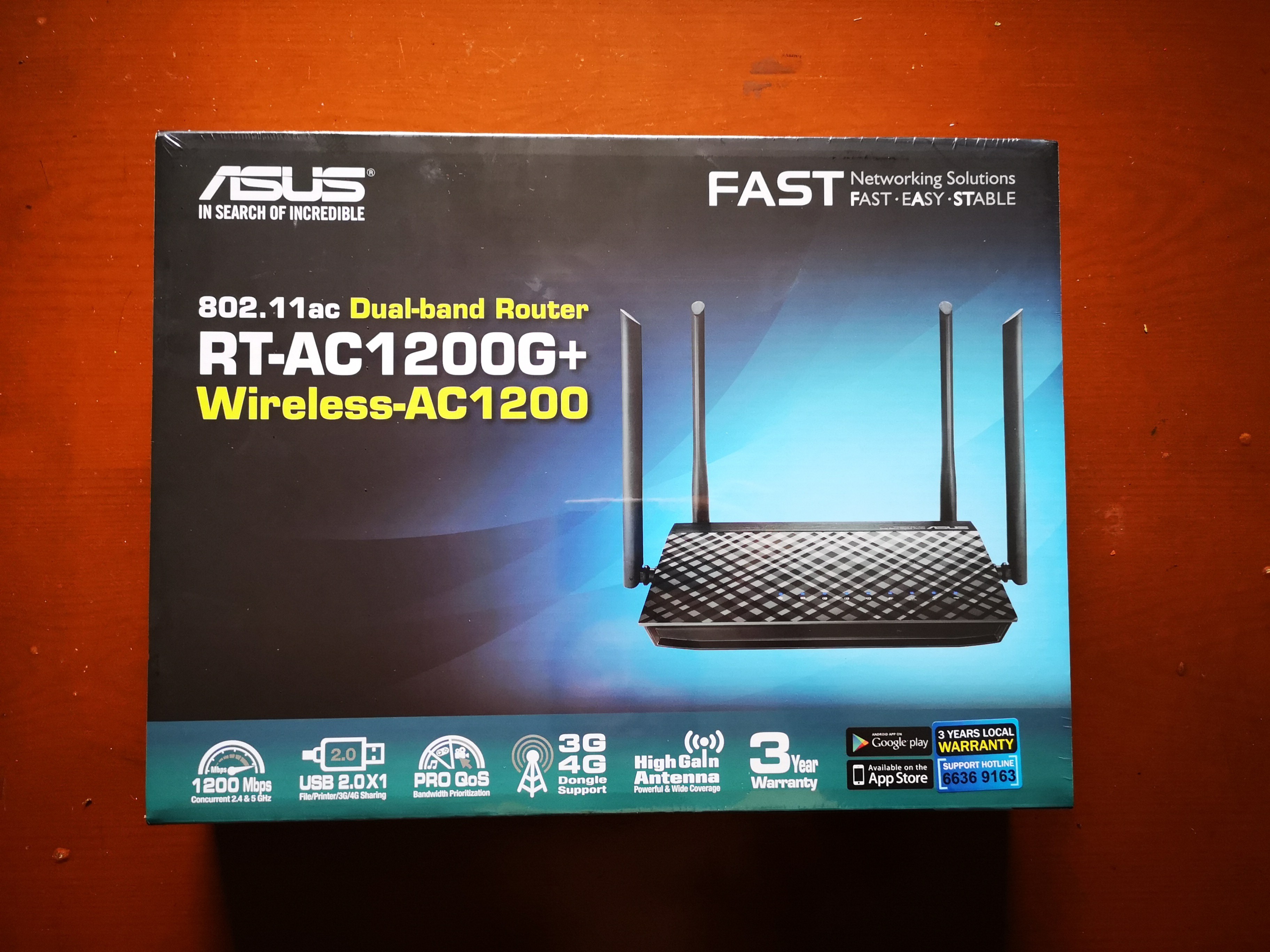 Asus 802.11ac dual-band Router RT-AC1200G+, Computers & Tech, Parts ...