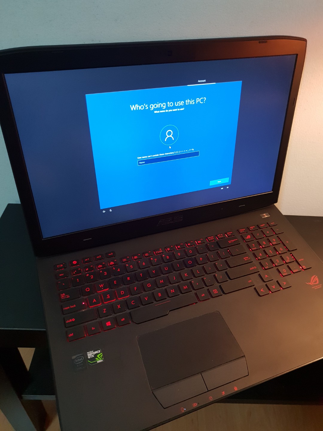ASUS ROG Gaming laptop + accessories, Electronics, Computers, Laptops ...