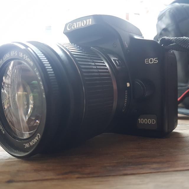 Canon 1000D With Accessories, Photography, Photography Accessories ...