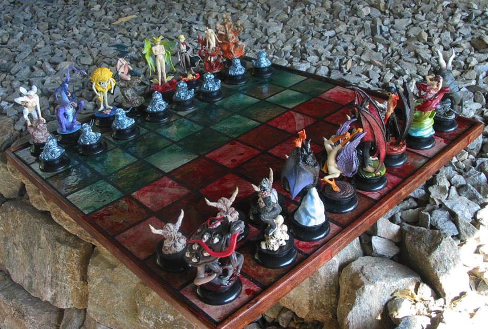 Devilman Checkmate Chess Set (16 carded packaging), Hobbies & Toys ...