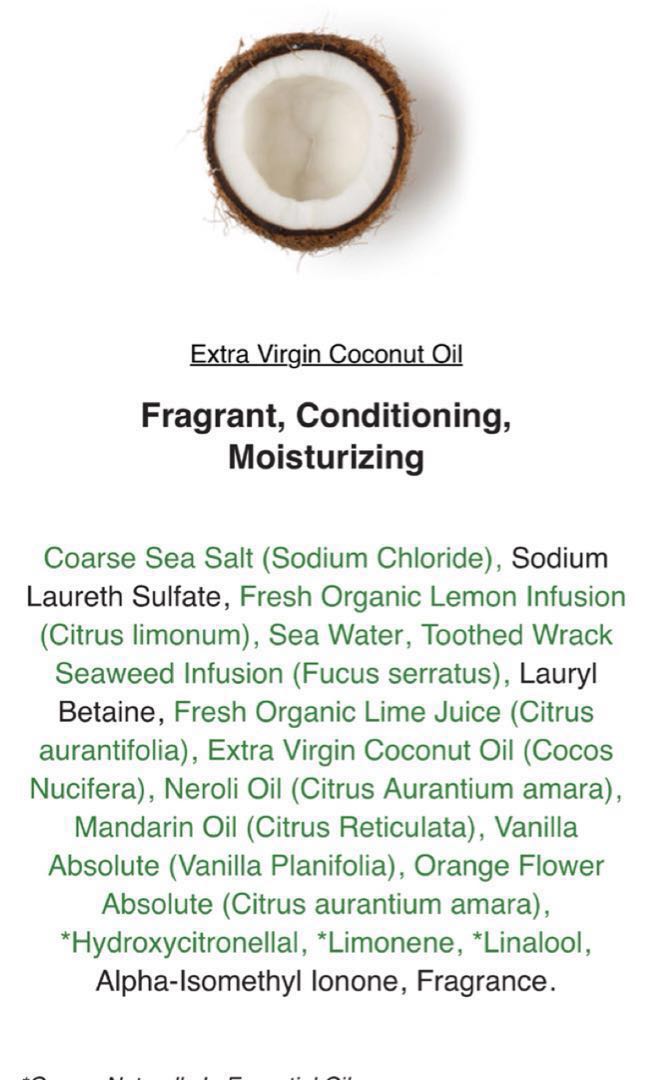 (FREE SHIPPING)Lush Big sea salt shampoo 640g, Beauty & Personal Care ...