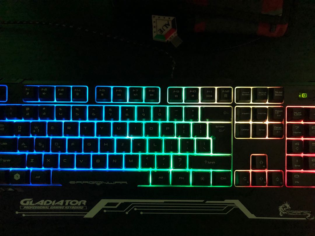 Gaming Keyboard(DRAGONWAR Gladiator Professional Gaming Keyboard ...