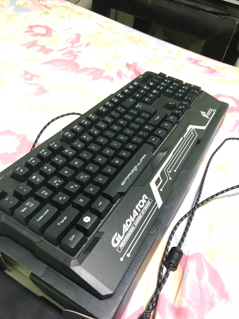 Gaming Keyboard(DRAGONWAR Gladiator Professional Gaming Keyboard ...