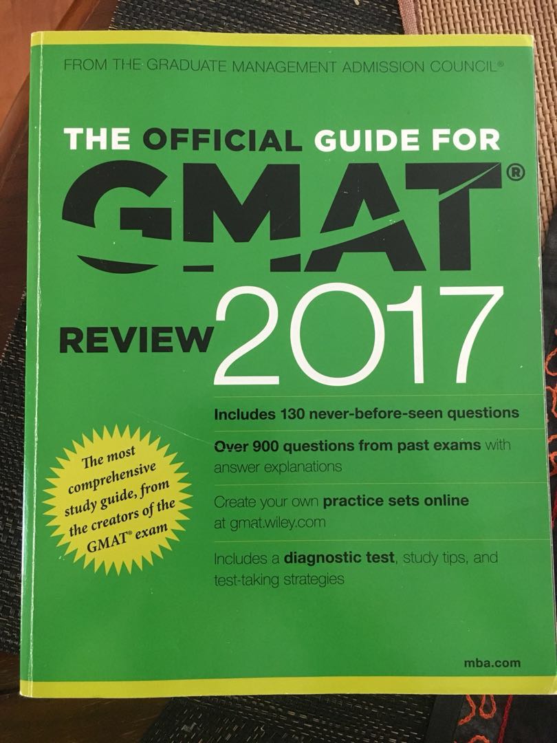 GMAT Official Guide 2017 complete set, Hobbies & Toys, Books ...